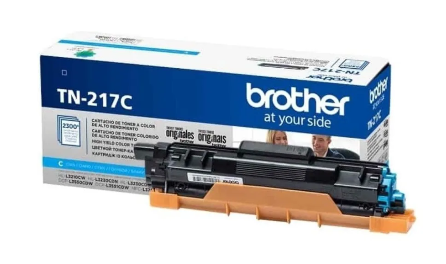 Toner Brother TN-217 Cian Original - V y T Computación