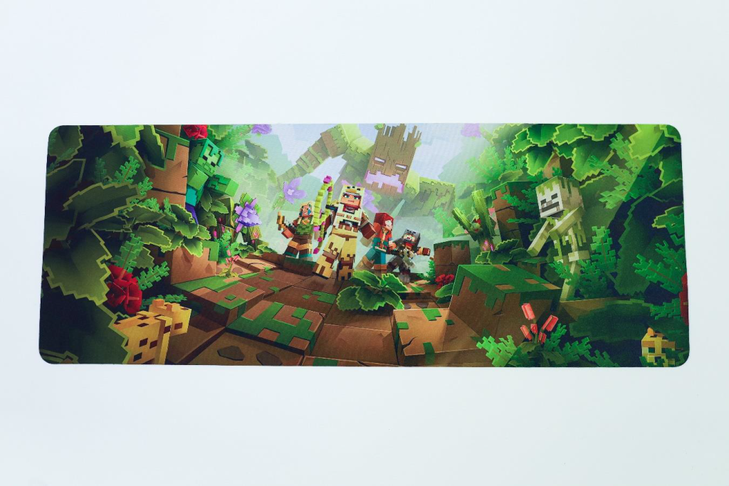 MousePad XXL Diseño Minecraft 80x30cm Sin Bordado - V y T Computación