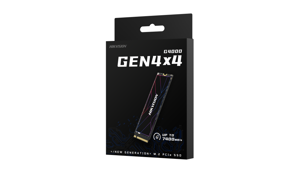 SSD Hikvision G4000 1Tb, M.2 2280, NVMe, PCIe Gen 4 x4 - V y T Computación