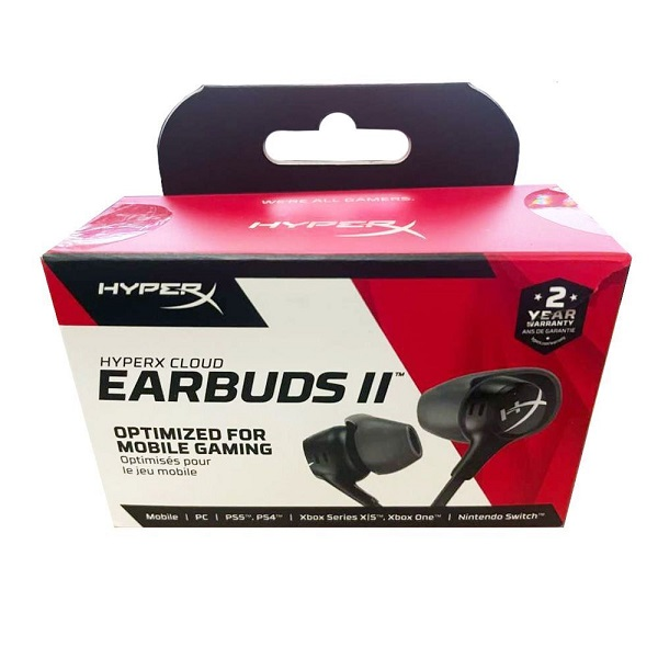 Audífonos Gamer Hyperx Earbuds II Black - V y T Computación